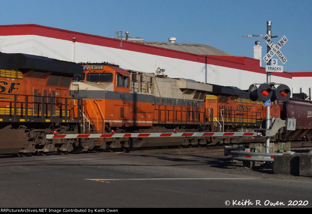Westbound 220 Car Grain Train